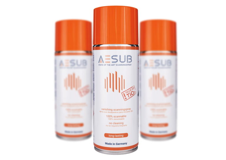 AESUB orange - long lasting: Vanishing state of the art scanning spray
